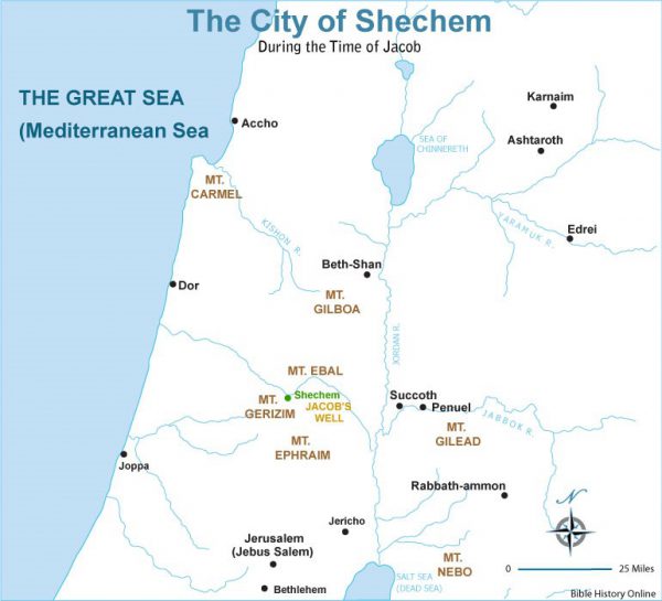 Why Shechem? - Raven's Food